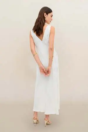 Rixo Sandrine Poppy Dress - Ivory