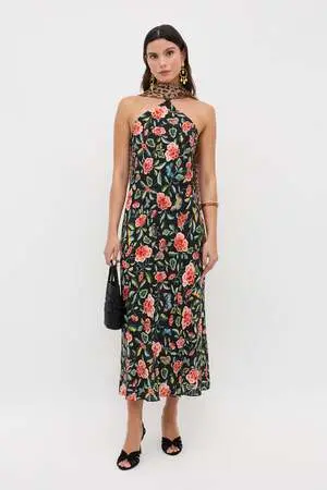 Rixo Hayley Mila Butterfly Dress
