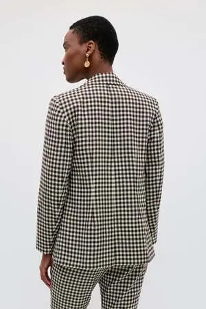Rixo Italian Check Yarn Dyed Xander Jacket