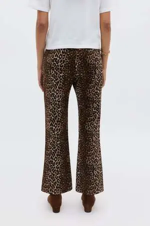 Rixo Olwen Lyra Leopard Black Regular