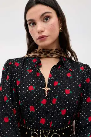Rixo Izzy Rose Spot Regular