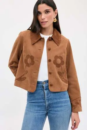 Rixo Dionne Retro Daisy Jacket