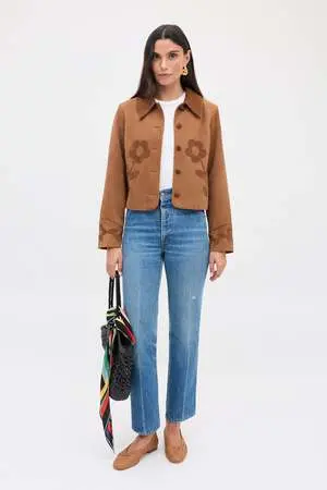 Rixo Dionne Retro Daisy Jacket