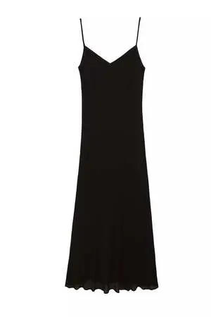 Rixo Midi Slip Slip Dress Petite - Black