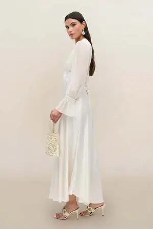 Rixo Arlena Pearl Midi Dress