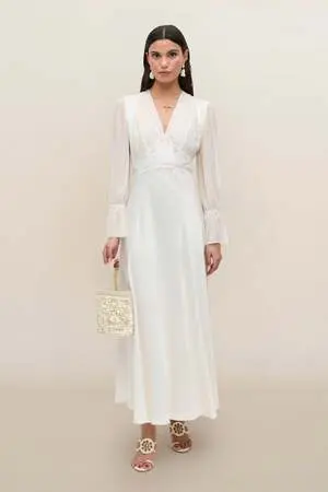 Rixo Arlena Pearl Midi Dress