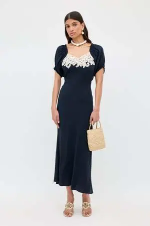 Rixo Ilaria Deep Regular - Navy