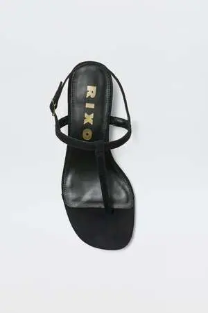 Rixo Mads Suede Sandals Regular