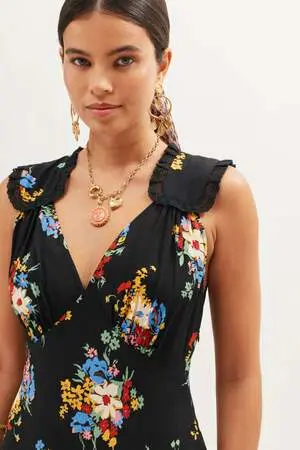 Rixo Chessie Darcie Floral Dress