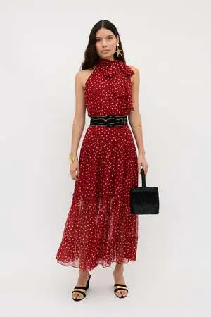 Rixo Abi Layla Dot Regular - Red