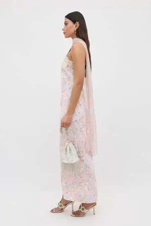 Rixo Rosamarie Watercolour Floral Dress