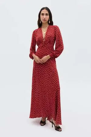 Rixo Emory Layla Dot Regular - Red