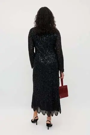 Rixo Noraya Florence Embellished Dress