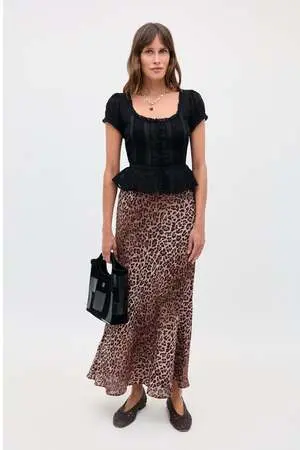 Rixo Sandi Regular Top - Black