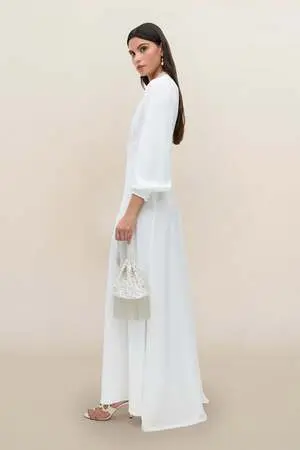 Rixo Emory Lace Gown - Ivory