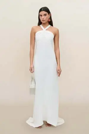 Rixo Giorgia Gown - Ivory