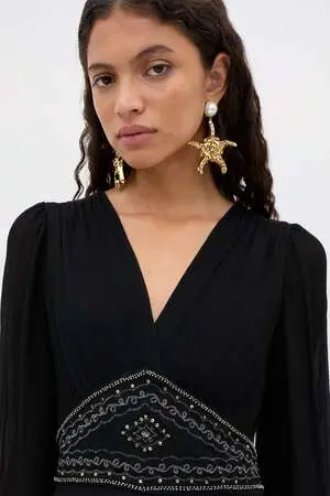 Rixo Kaesha Diana Embellishment Gown