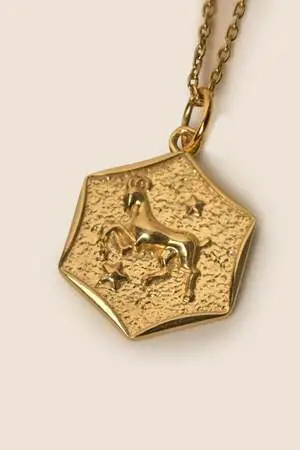 Rixo Zodiac Aries Necklace
