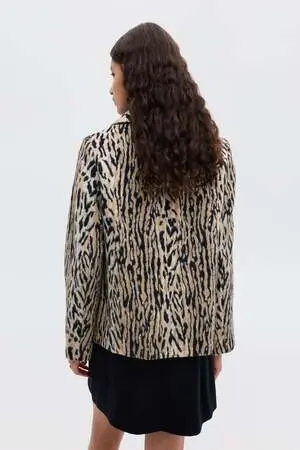 Rixo Tommie Bohemia Leopard Jacket