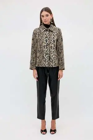 Rixo Tommie Bohemia Leopard Jacket
