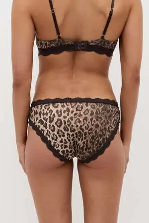Rixo Leopard Print Knickers