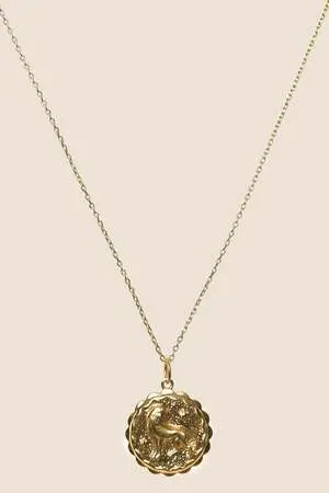 Rixo Zodiac Leo Necklace
