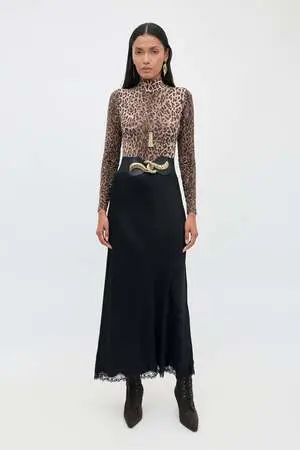 Rixo Polo Leopard Bodysuit
