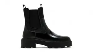 Tory Burch T Monogram Chelsea Boots - Black