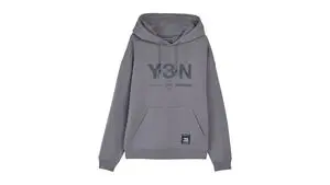 Adidas Y3 Nbhd Graphic Hoodie - Granite