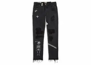 GALLERY DEPT. Fuck Face Denim - Black