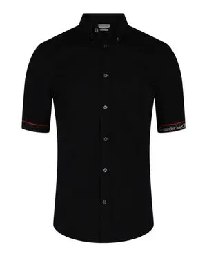 Alexander McQueen Selvedge Tape Buttonup Shirt - Black