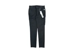 PURPLE BRAND Brushed Twill Cargo Pant - Black