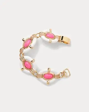 LILLY PULITZER Fleur De Lilly Bracelet - Cherry Blossom Pink