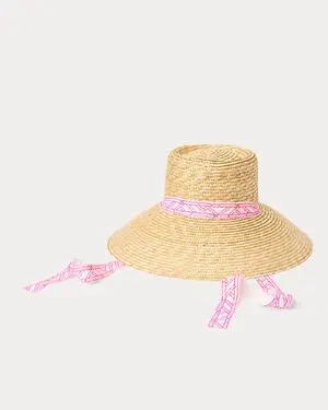 LILLY PULITZER Darbie Straw Hat