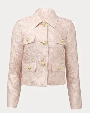 LILLY PULITZER Eloraina Brocade Jacket