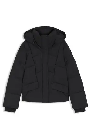 BOSS Piping-detail Jacket With Padding - Black
