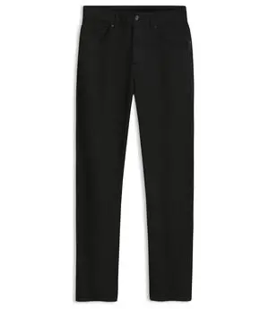 BOSS Porsche X Tapered-fit Stretch Denim Pants - Black