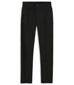 BOSS Porsche X Tapered-fit Stretch Denim Pants - Black