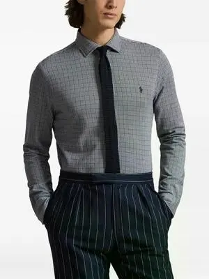 Polo Ralph Lauren Checked-patterned Shirt - Grey