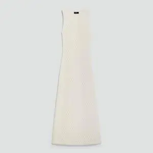 Theory Textured Midi Dress - Ivory