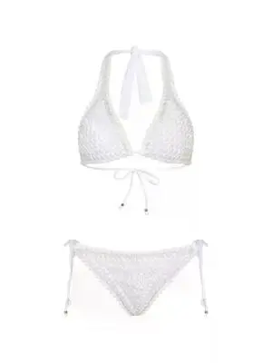 AMIR SLAMA Tie Bikini - White