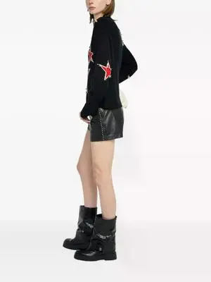 Zadig&Voltaire Star-Motif Cashmere Sweater Black