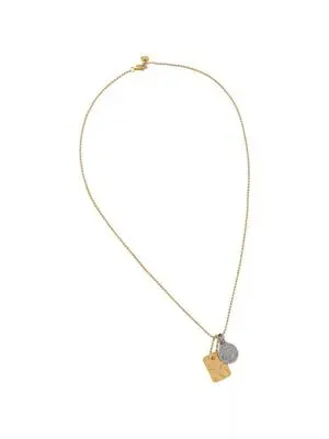Zadig&Voltaire Rectangular-pendant Necklace - Gold