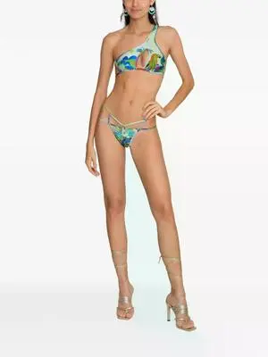 AMIR SLAMA One-shoulder Cutout Bikini