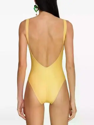 AMIR SLAMA Printed One-piece Swimsuit