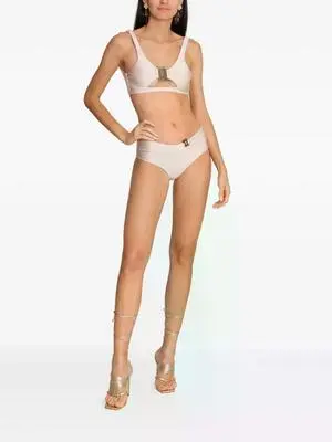 AMIR SLAMA Buckle Detail Bikini