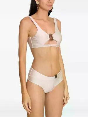AMIR SLAMA Buckle Detail Bikini