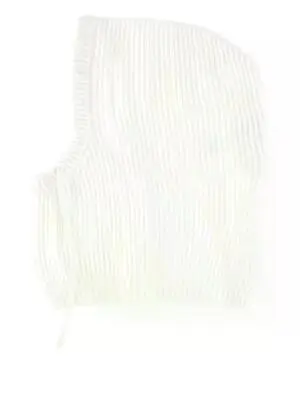 GRAN SASSO Ribbed Hat - White