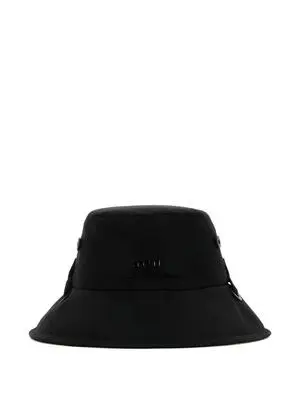 Ami Logo-plaque Bucket Hat - Black