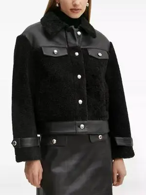 MORGAN Panelled Jacket - Black